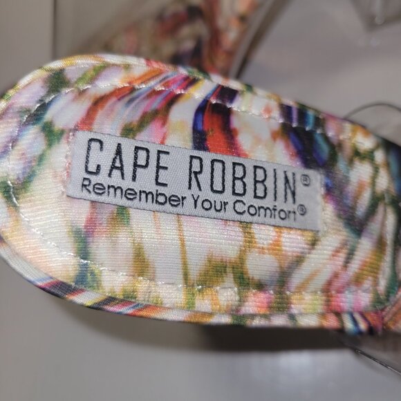 Cape Robbin | Shoes | Nwot Cape Robbins Pensy Print Womens Clear ...